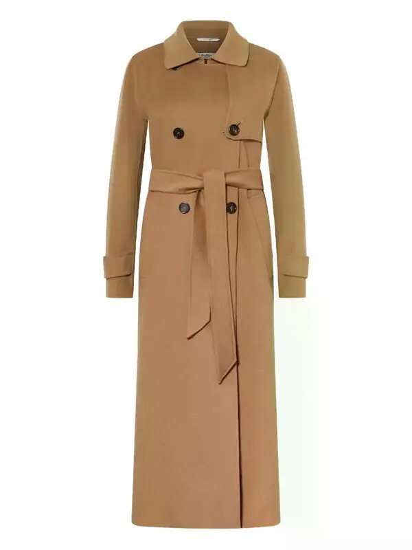 Max Mara Belted Double-breasted Coat
