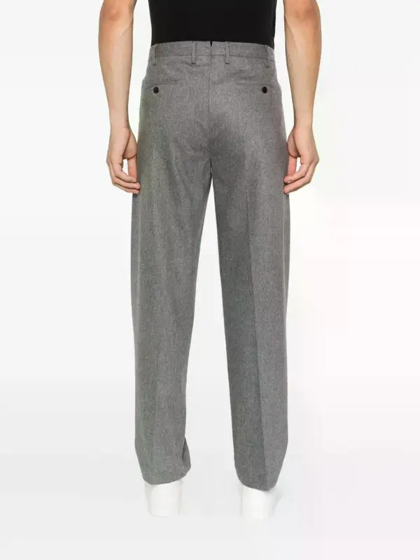 Incotex Wool Blend Straight-leg Trousers