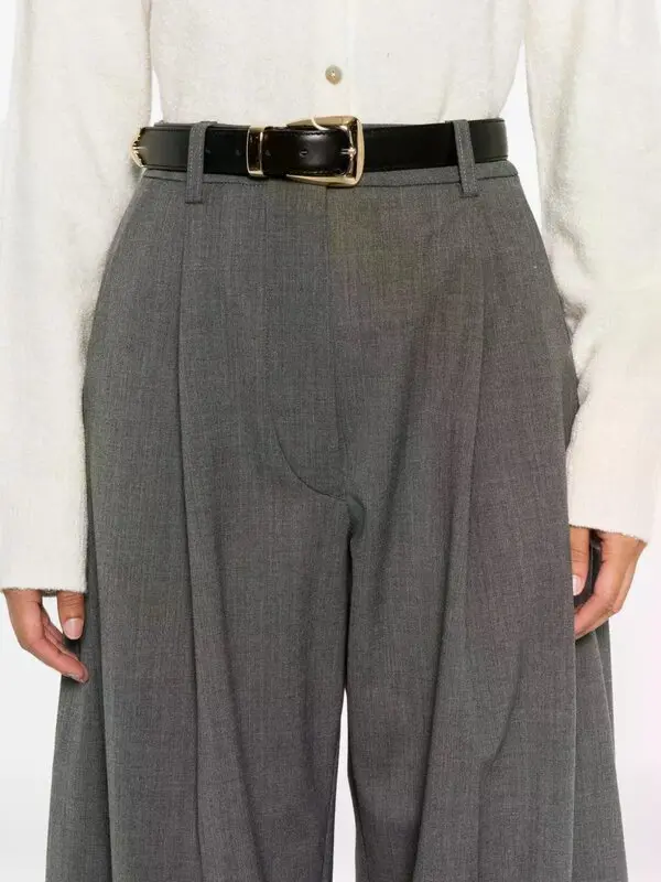 THELATEST - Pleated Wide-Leg Trousers