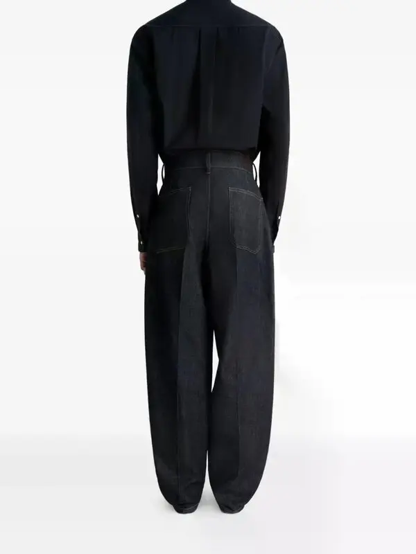 LEMAIRE Maxi Barrel Patch-pockets Trousers