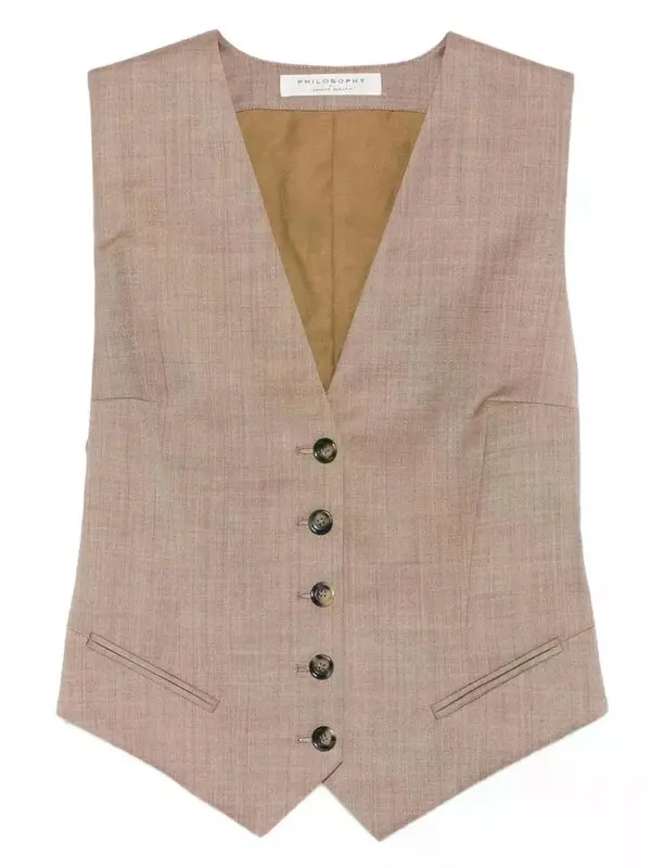 Philosophy Di Lorenzo Serafini Button-fastening Waistcoat