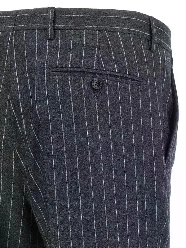 Tagliatore Pinstripe-pattern Wool Suit