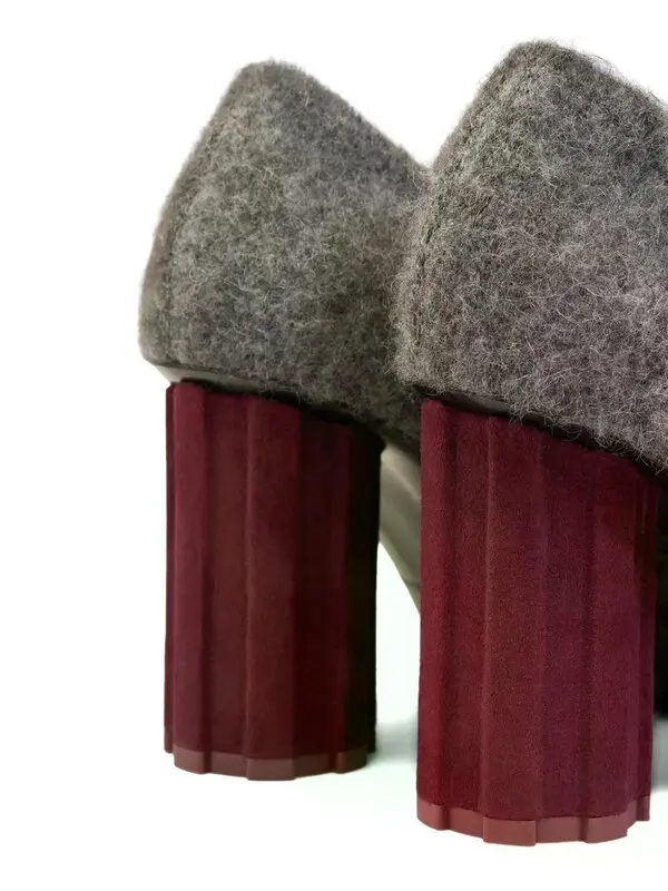 AMI Paris 90mm Piano Pumps