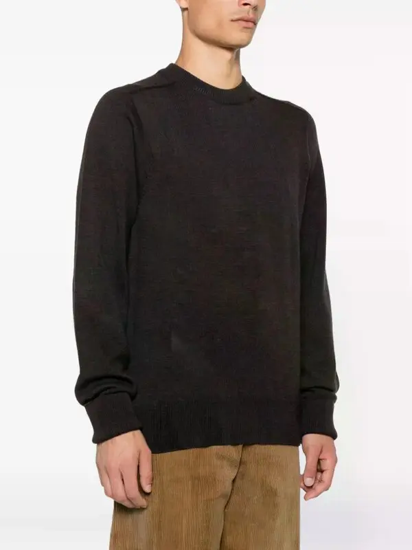 Studio Nicholson Round Neck Merino Wool Sweater