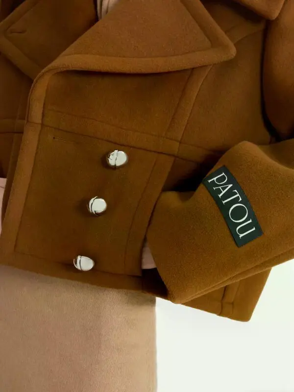 PATOU Double-breasted Wool Jacket
