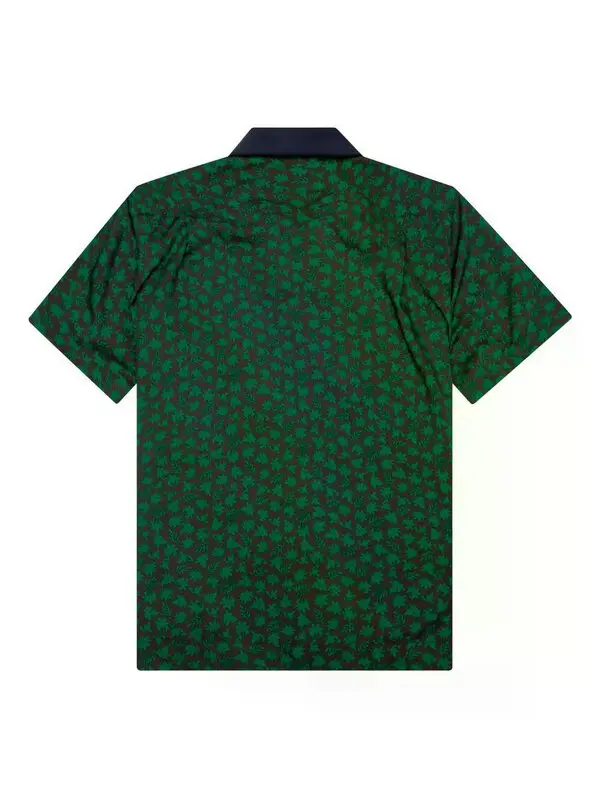 Sacai Leaf-print Shirt
