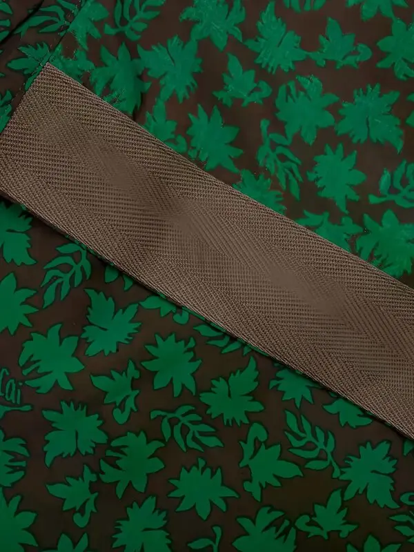 Sacai Leaf-print Shirt