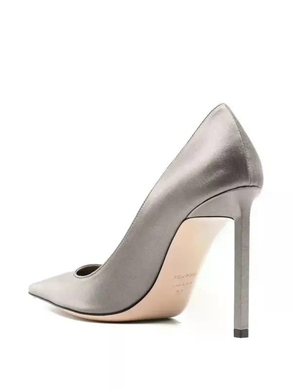 TOM FORD 85mm Satin Pointed Toe Pumps
