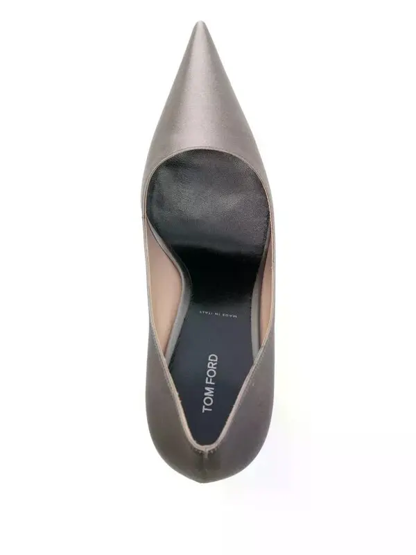 TOM FORD 85mm Satin Pointed Toe Pumps