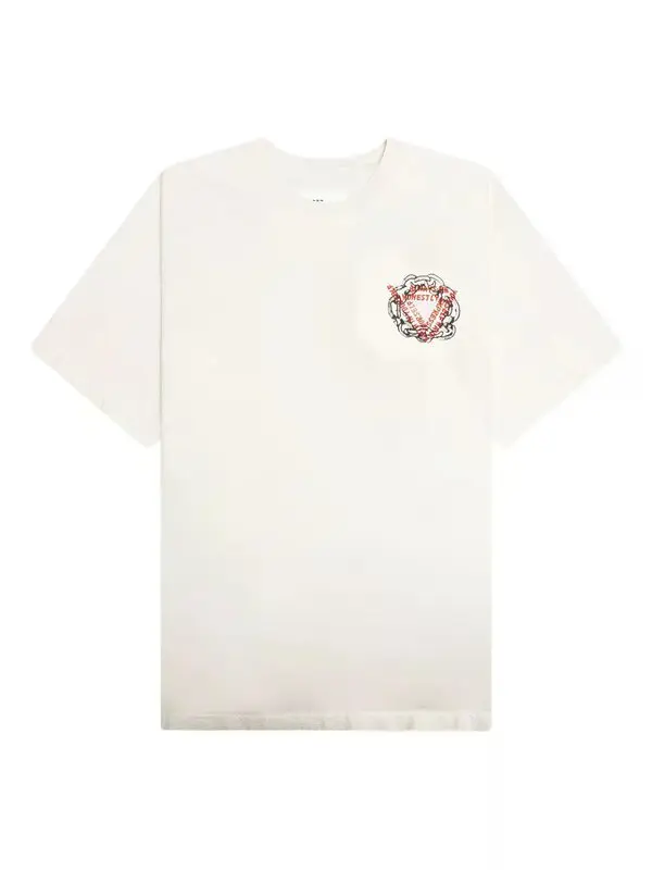 D-R-G-N Graphic-print T-shirt - White