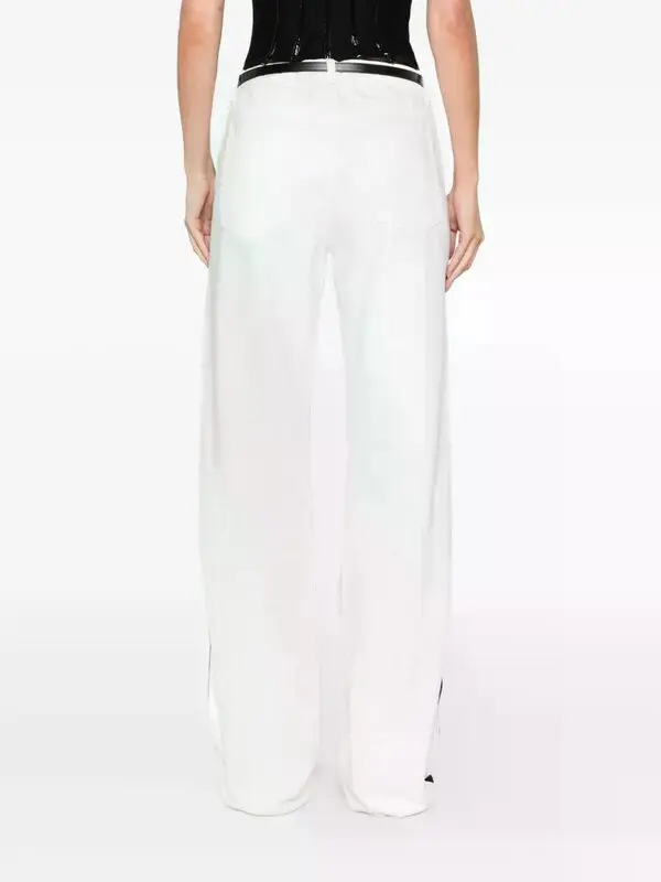 Elisabetta Franchi Side-stripe Belted Trousers