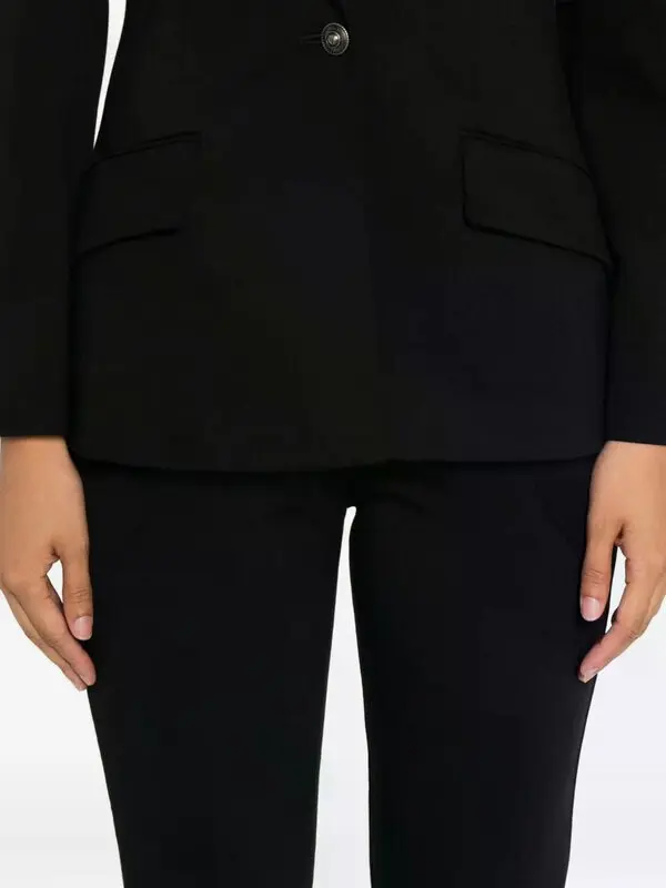 Versace Flared Trousers With Pocket Detail