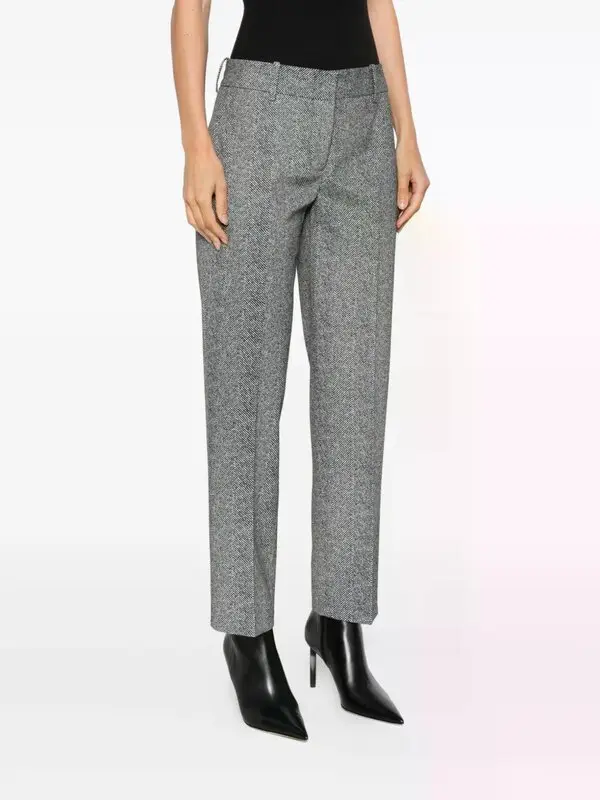 Ermanno Scervino Herringbone-pattern Trousers