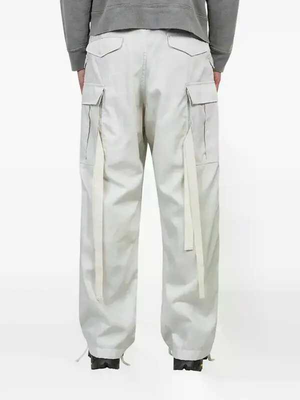 Sacai Cargo-pocket Trousers - White