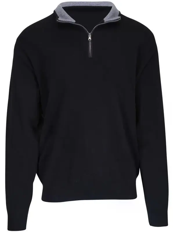Peter Millar Contrasting-collar Jumper