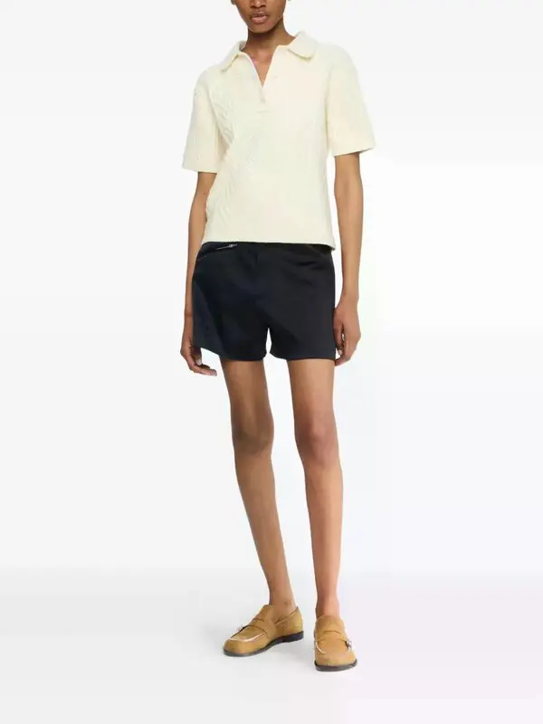 JW Anderson Cable-knit Polo Top