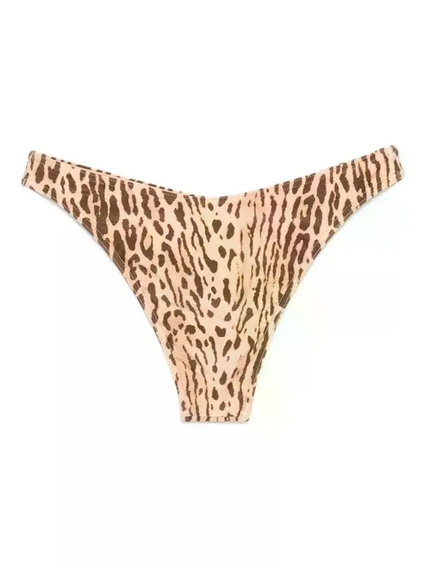 Zimmermann Leopard-print Bikini Briefs