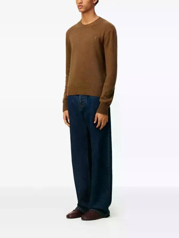 AMI Paris De Coeur Crew-neck Sweater