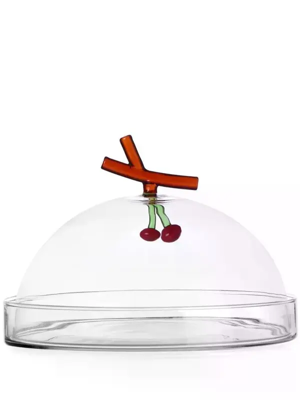 ICHENDORF MILANO Cherry Glass Dish - Neutrals