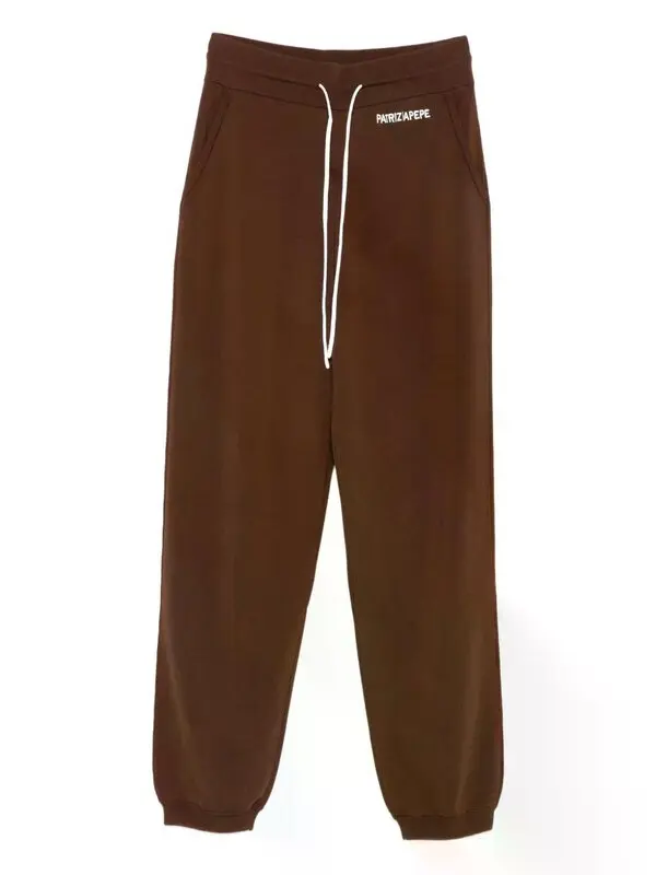 Patrizia Pepe Drawstring-waist Track Pants