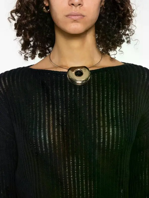 Theory Ribbed Boat-neck Sweater