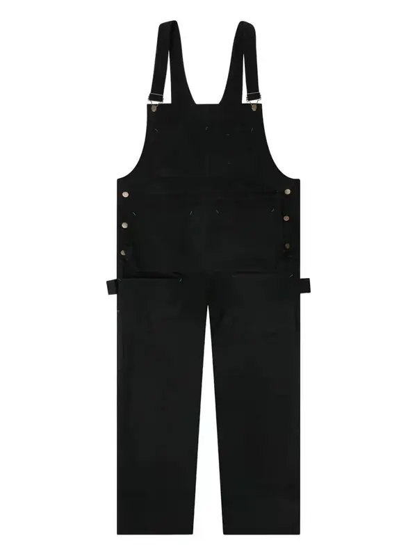 SOUTH2 WEST8 Canvas Pocket Overalls - Black