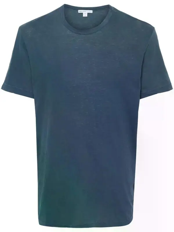 JAMES PERSE Jersey Cotton T-shirt - Blue