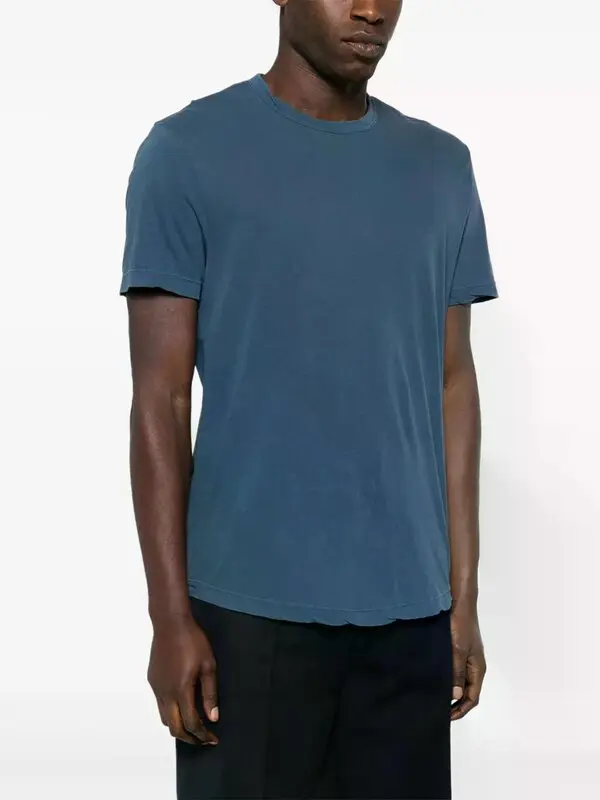 JAMES PERSE Jersey Cotton T-shirt - Blue