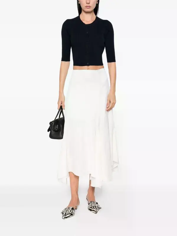 Max Mara Ribbed Buttoned Cardigan