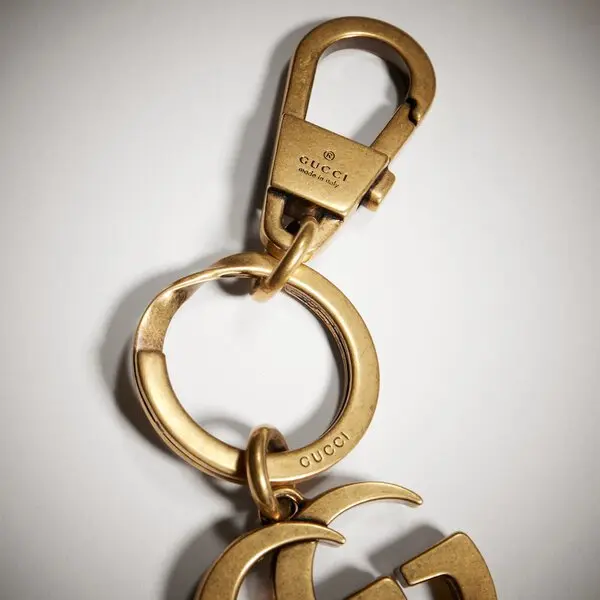 Gucci Double G Keychain