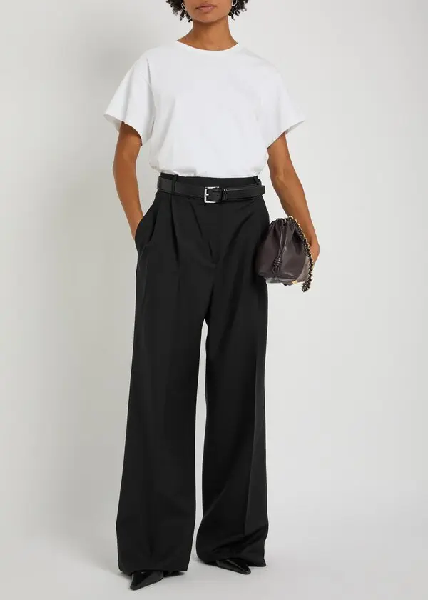 RÓHE Tailored Wool-blend Trousers