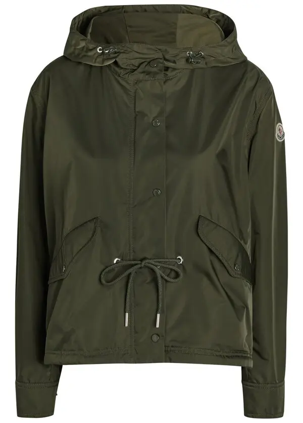 Moncler Noizay Hooded Shell Parka Jacket