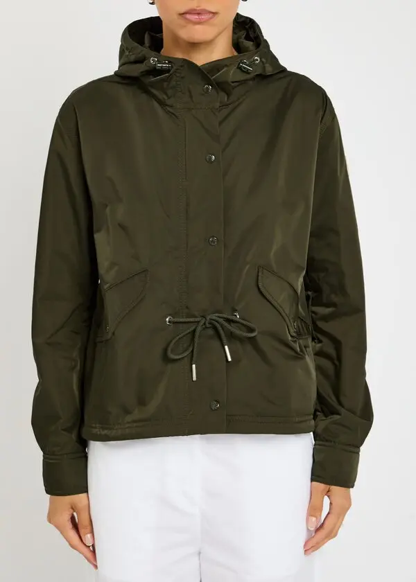 Moncler Noizay Hooded Shell Parka Jacket