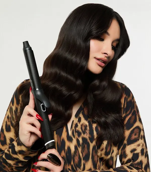 GHD Chronos Curve Classic Tong Hair Curler - Black