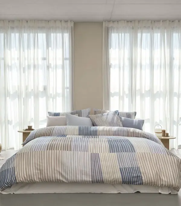 SCHLOSSBERG Cotton Melvin Super King Duvet Cover