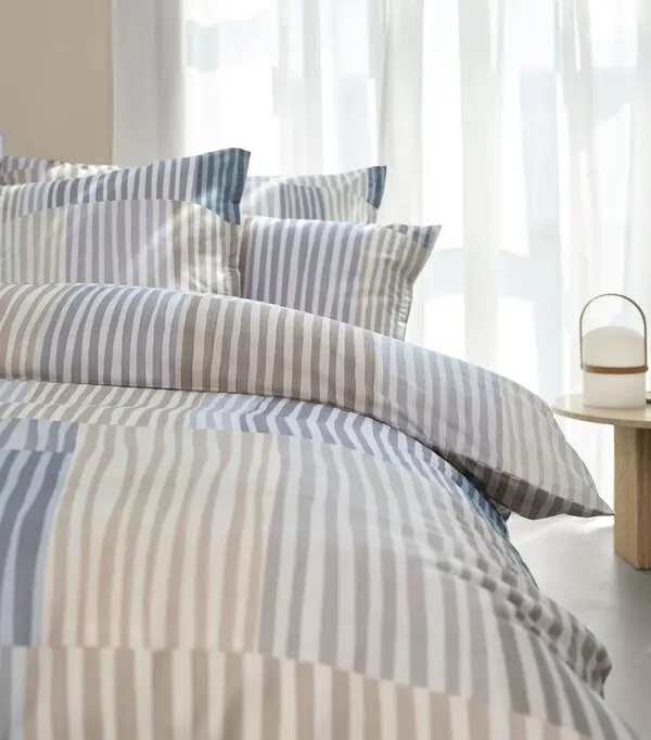 SCHLOSSBERG Cotton Melvin Super King Duvet Cover