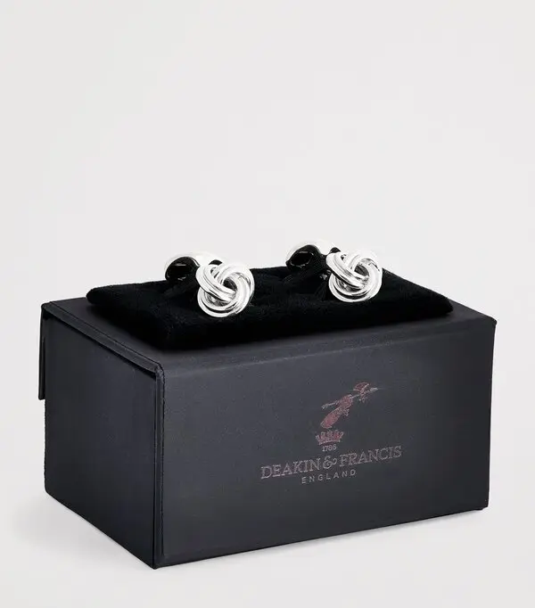DEAKIN & FRANCIS Sterling Knot Cufflinks