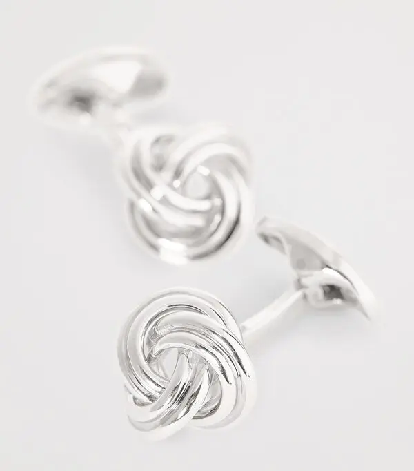 DEAKIN & FRANCIS Sterling Knot Cufflinks