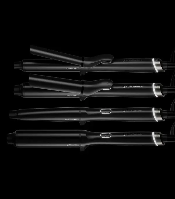 GHD Chronos Curve Max Wand Hair Curler - Black