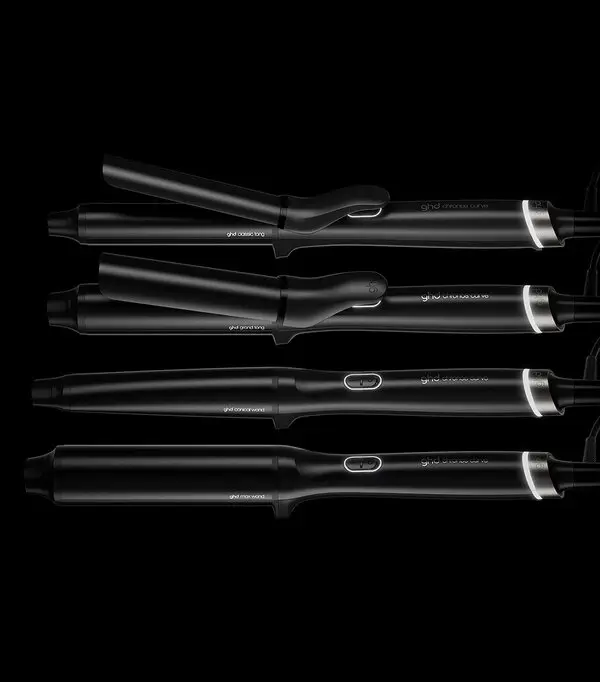 GHD Chronos Curve Max Wand Hair Curler - Black