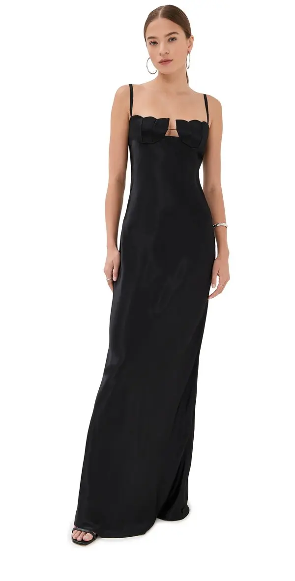 anna october tulip dress black Tulip dress XS / Red