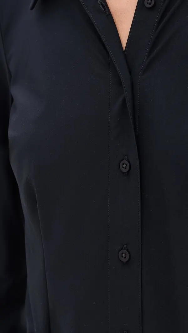 Commando Classic Button-down Thong Bodysuit - Black