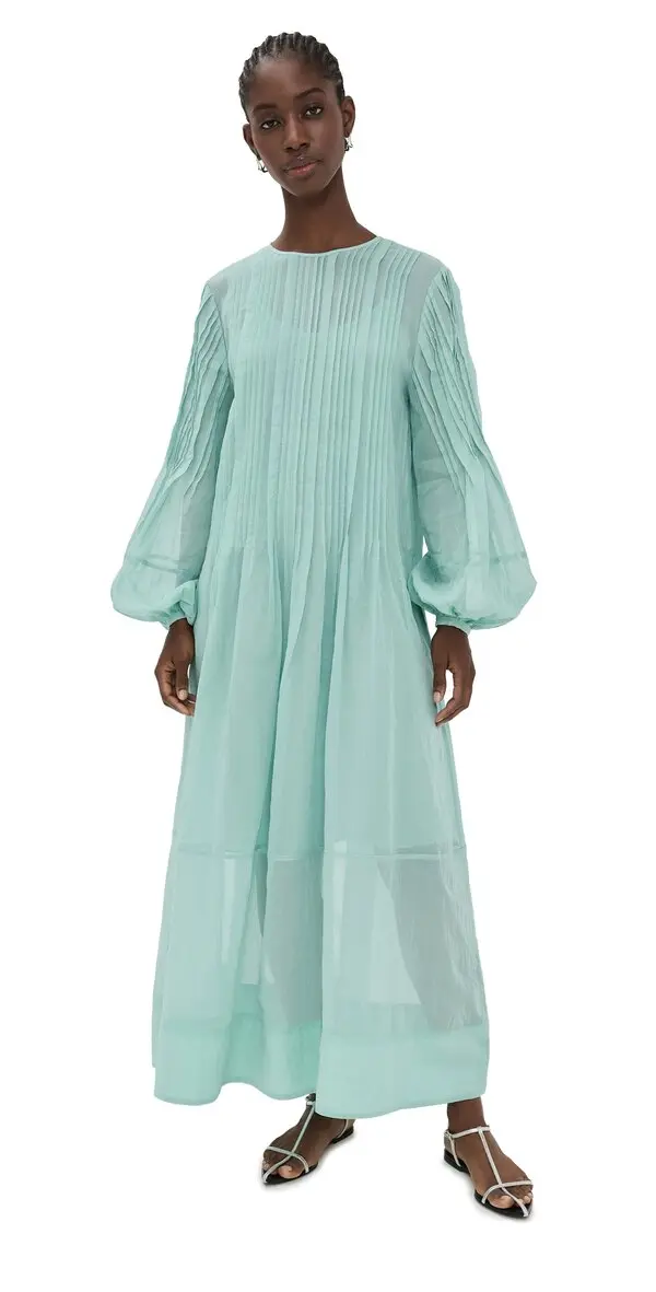 Lee Mathews Skye Maxi Dress - Sage | Editorialist