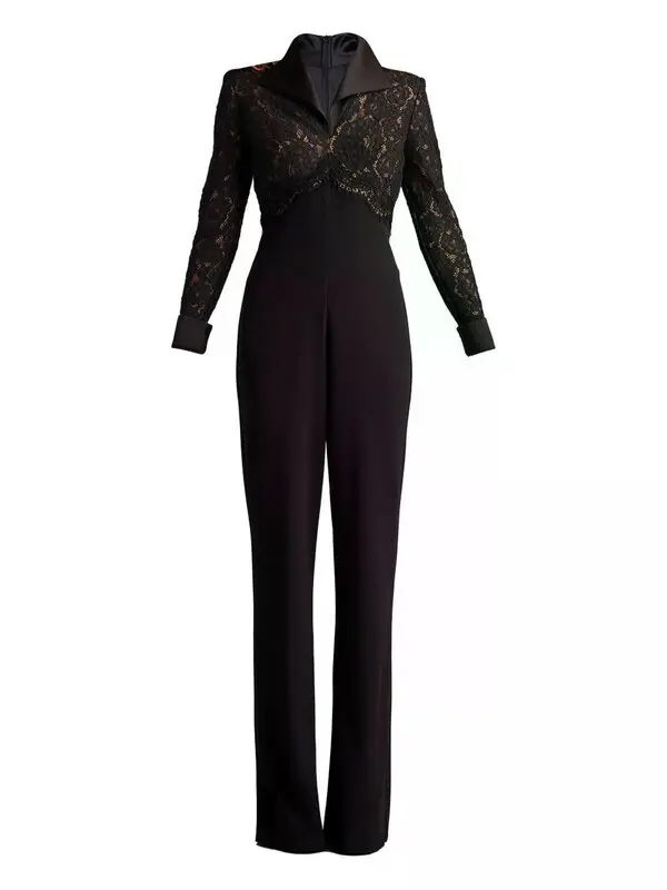 Tadashi Shoji Lace-paneled Jumpsuit