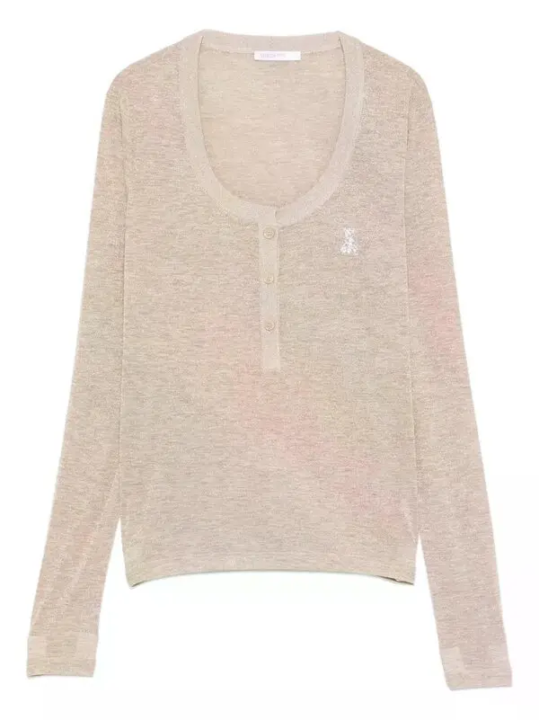 Patrizia Pepe Logo-detail Sweater