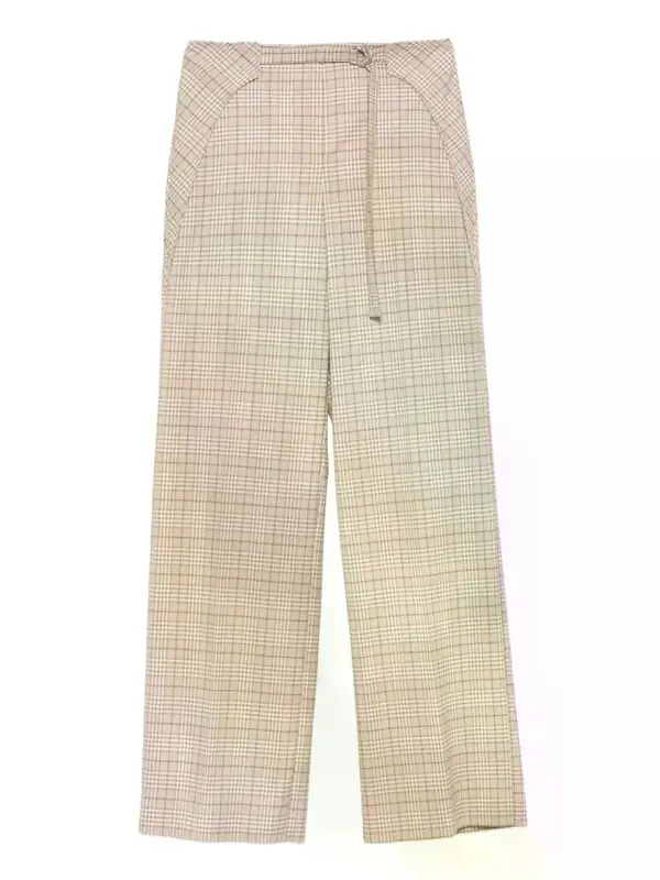 Patrizia Pepe Checked Trousers