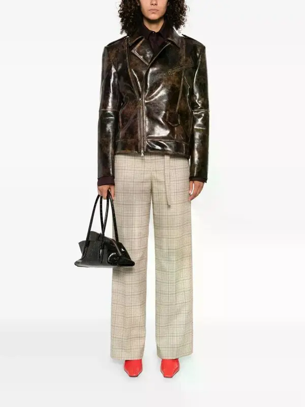 Patrizia Pepe Checked Trousers