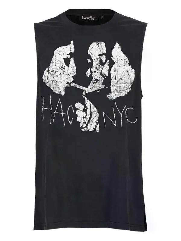 HACULLA. Graphic-print Sleeveless Tank Top