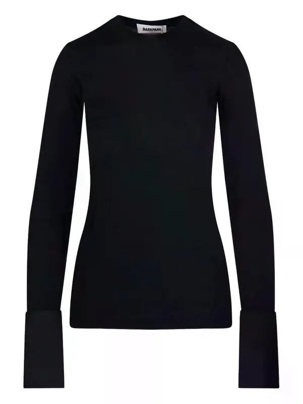 DARKPARK Cuff Detail Long-sleeve Top