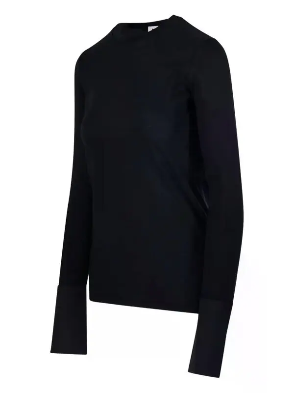 DARKPARK Cuff Detail Long-sleeve Top